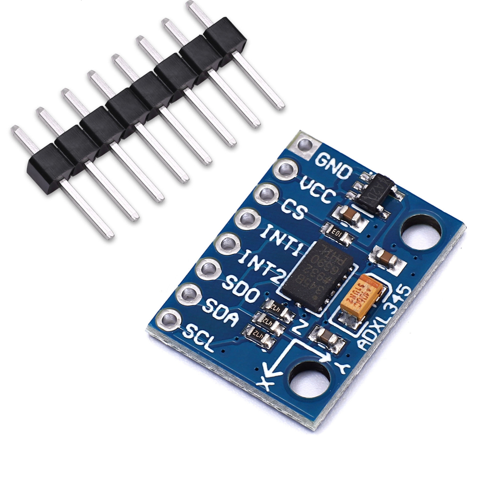 GY-291 ADXL345 Three-Axis Gravity Acceleration Tilt Angle Sensor Module IIC/SPI Transmission ...