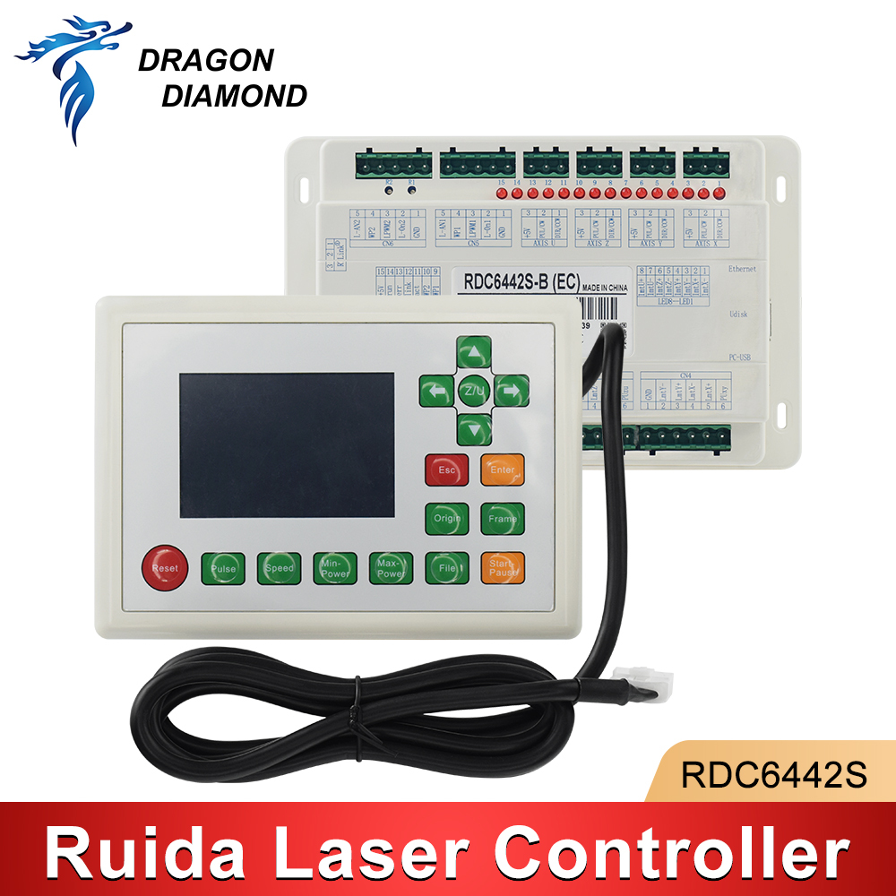 Ruida Co2 Laser Controller DSP System RDC6442S For Laser Engraver and Cutting Machine RDC 6442 ...