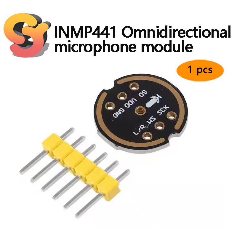 [Ready Stock Supply] 1pcs INMP441 Omnidirectional Microphone Module MEMS High Precision Low ...