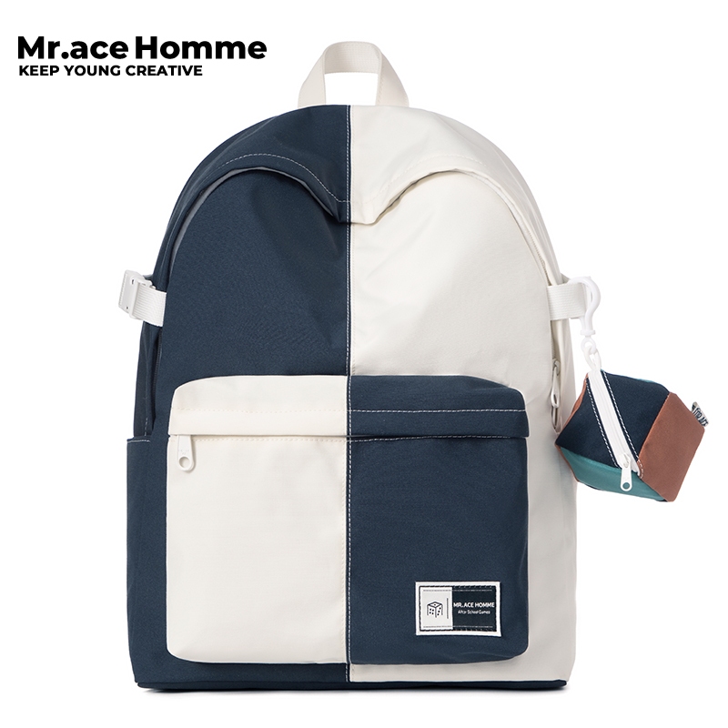 Mr.ace Homme 2617 Class Time Series Leisure Schoolbag Versatile 14 inch ...
