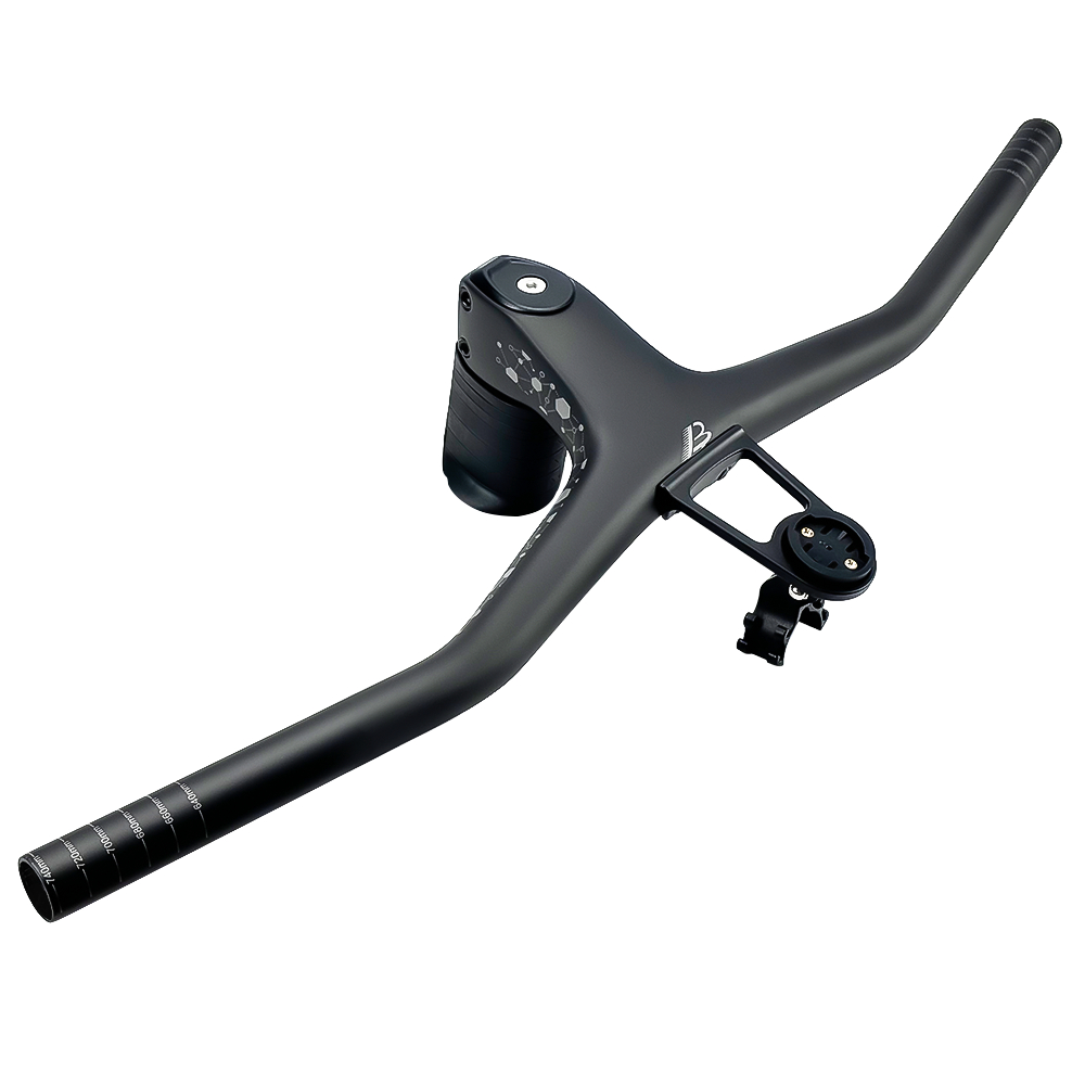 BALUGOE bicycle handle integrated all carbon fiber mountain bike handle ...