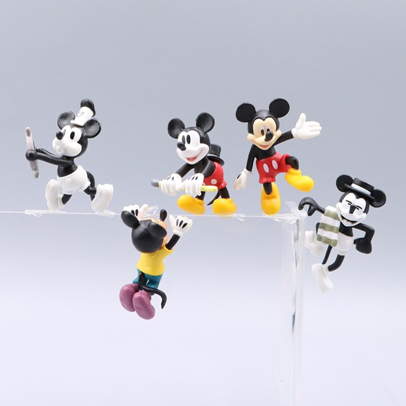 1Pcs Michael Theodore Mouse Cartoon Anime Figure Mickey Mouse Cup Edge ...