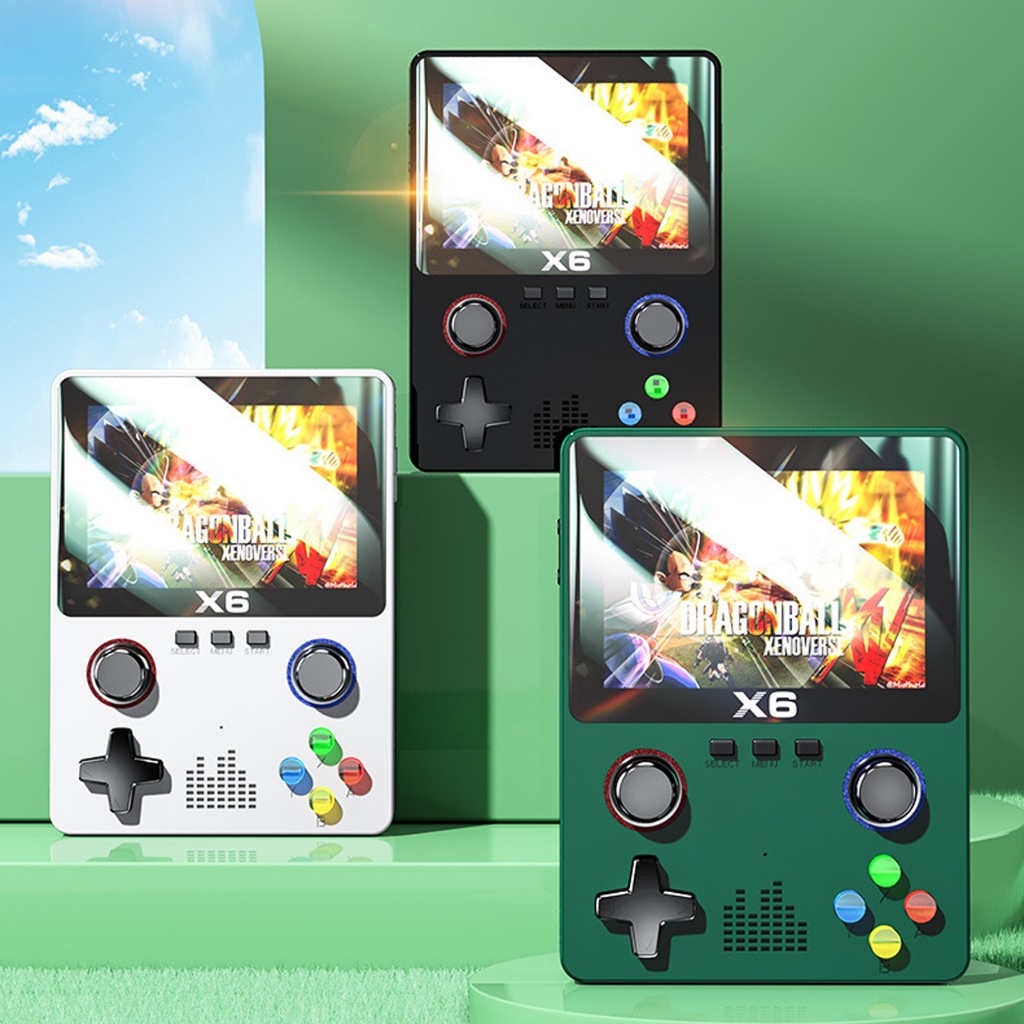 X6 Retro video game console 3.5-inch portable IPS screen 10000 ...
