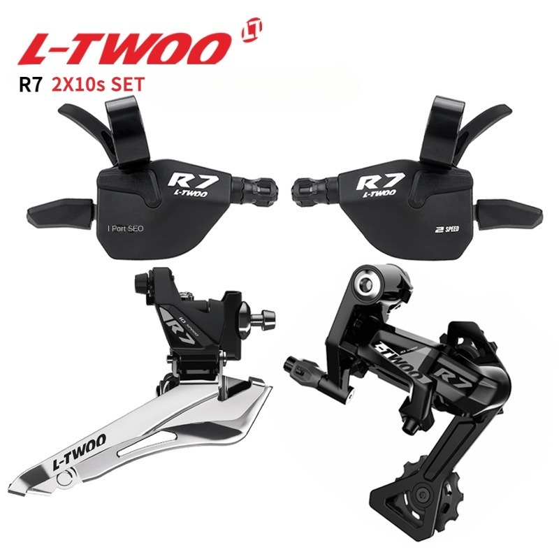 LTWOO R7 flat handlebar die-cast thumb shifter front derailleur rear derailleur road bike ...