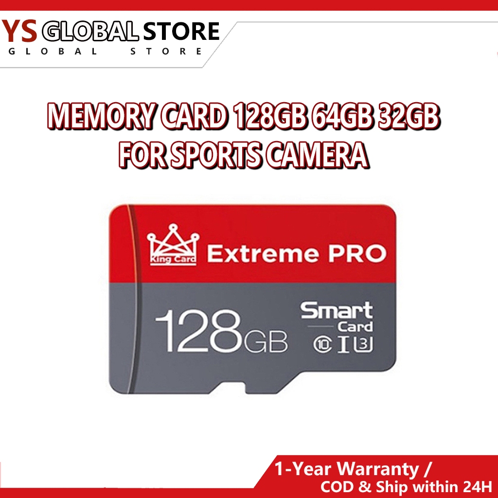 For sports camera memory card 128GB 32GB 16GB SD card high-speed SD ...