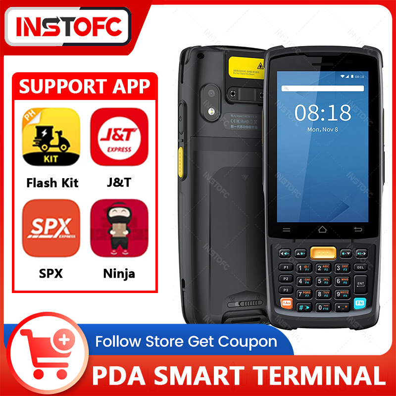 iData K3S Smart PDA Terminal 4G Network 2D Scanner Support Flash Kit, J ...