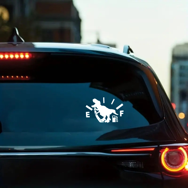 Dinosaur Car Sticker For Fuel Tank Cap Decor Gas Station Stickers On ...