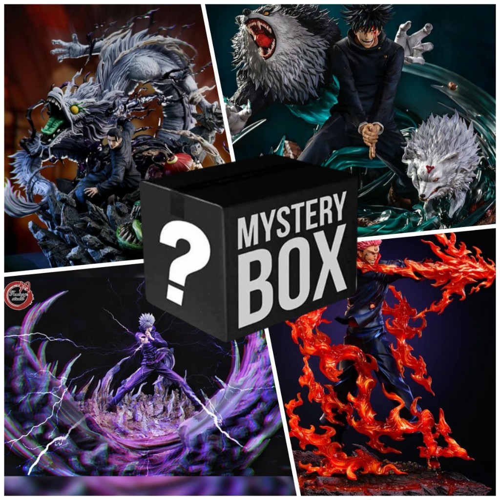 Mystery Box Blind Box Jujutsu Kaisen Fushiguro Toji Mahito Choso Figure ...