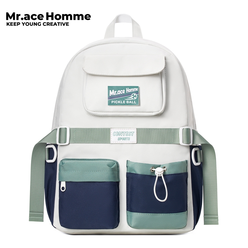 Mr.ace Homme 2773 Trendy Sports Series Aesthetic Schoolbag Students ...