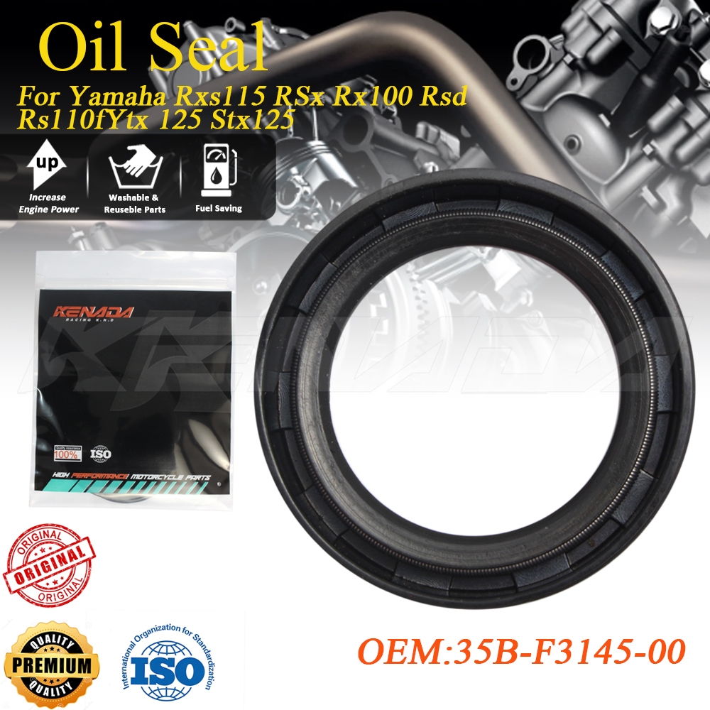 Kenada Racing For YAMAHA FRONT FORK OIL SEAL FOR RS110F/YTX 125 / STX 125 (35B-F3145-00 ...