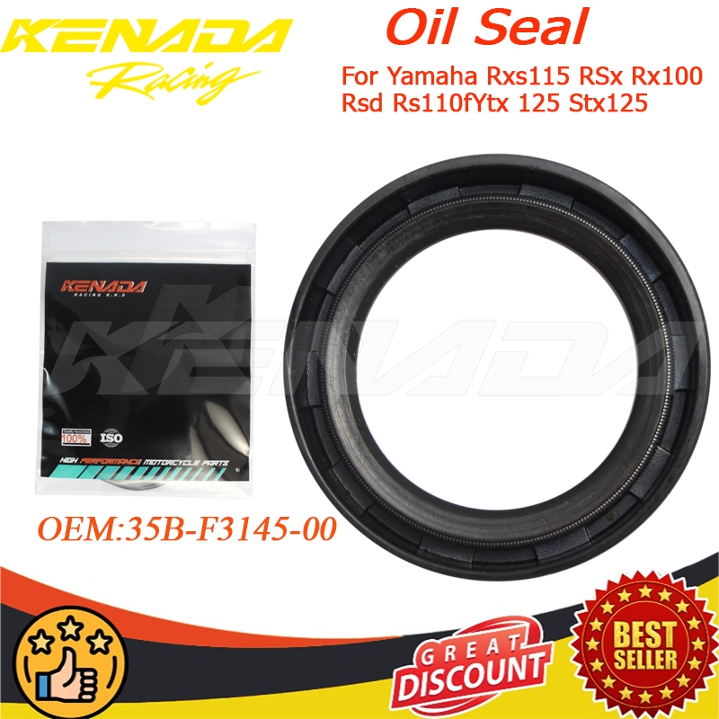 Kenada Racing for YAMAHA FRONT FORK OIL SEAL FOR RS110F/YTX 125 / STX 125 (35B-F3145-00-00 ...