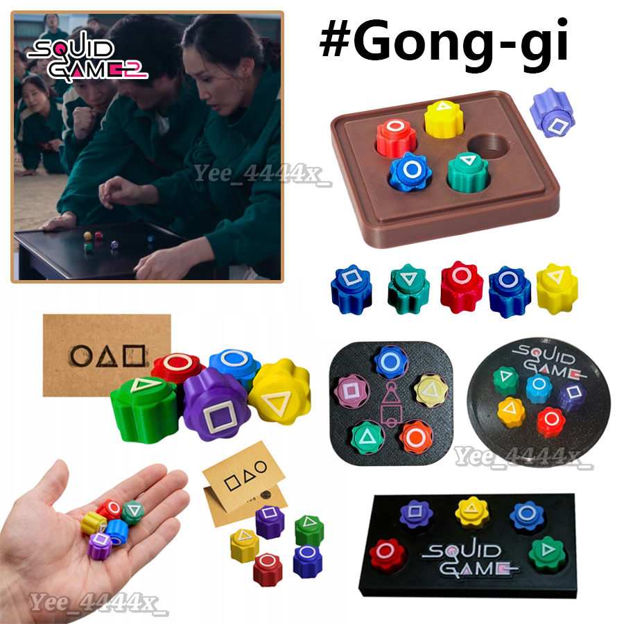 Gonggi Stones Set Squid Game 2 Korean Folk Game Set Gonggi Korean Jack ...
