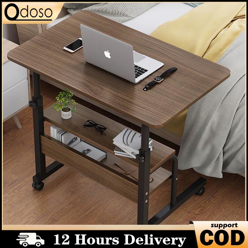Adjustable table Portable Standing Computer Laptop Table Movable Study ...