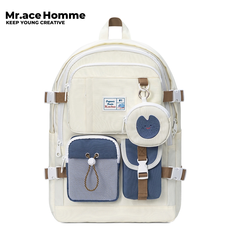 Mr.ace Homme 2405 Fruit Series Backpack Student Large Travel Backpack ...