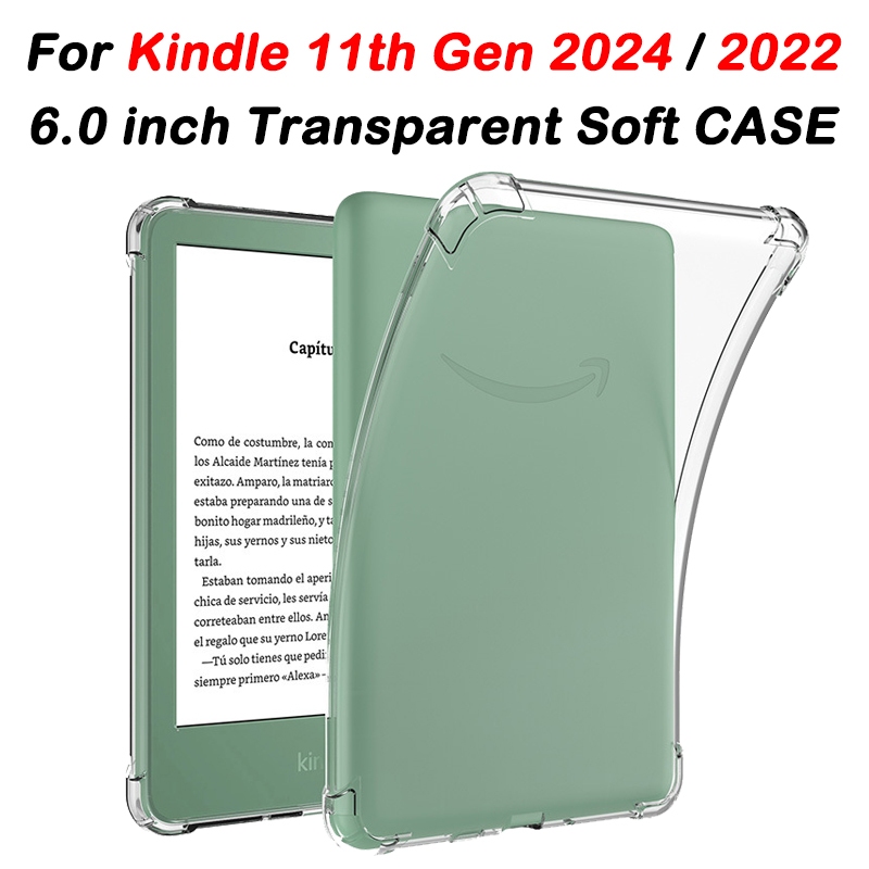 For Kindle 11th Gen 2024 2022 6.0 inch RS23CV C2V2L3 Transparent TPU E ...
