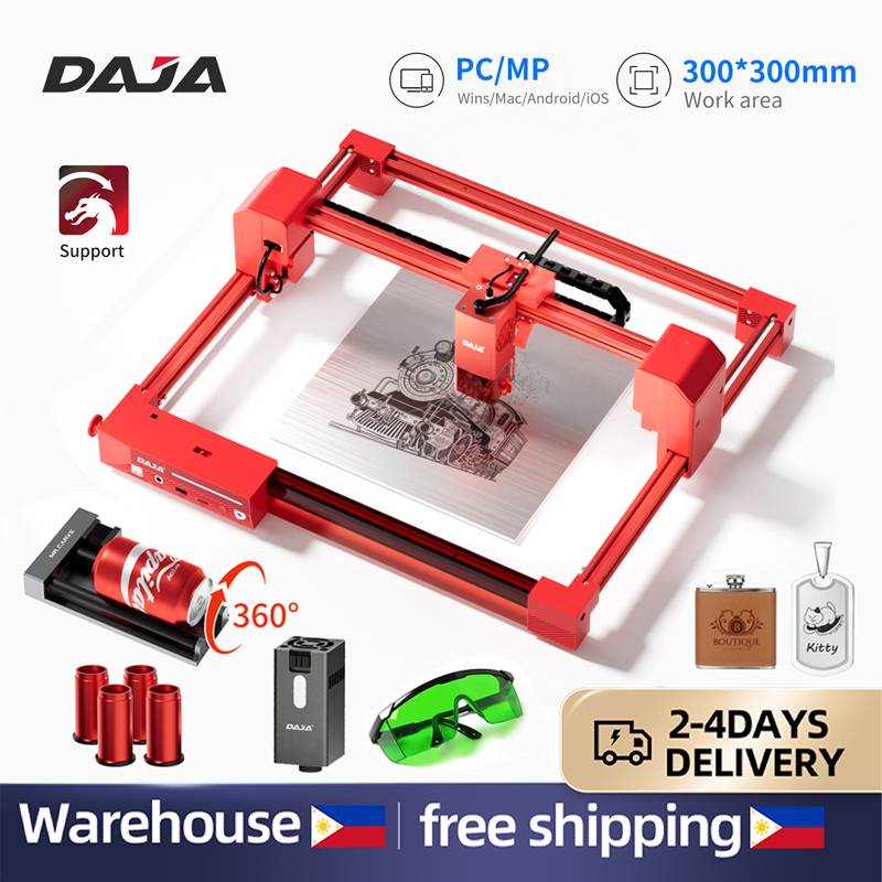 DAJA A6 5W/10W Laser Engraving Machine New Upgraded Laser Marking ...