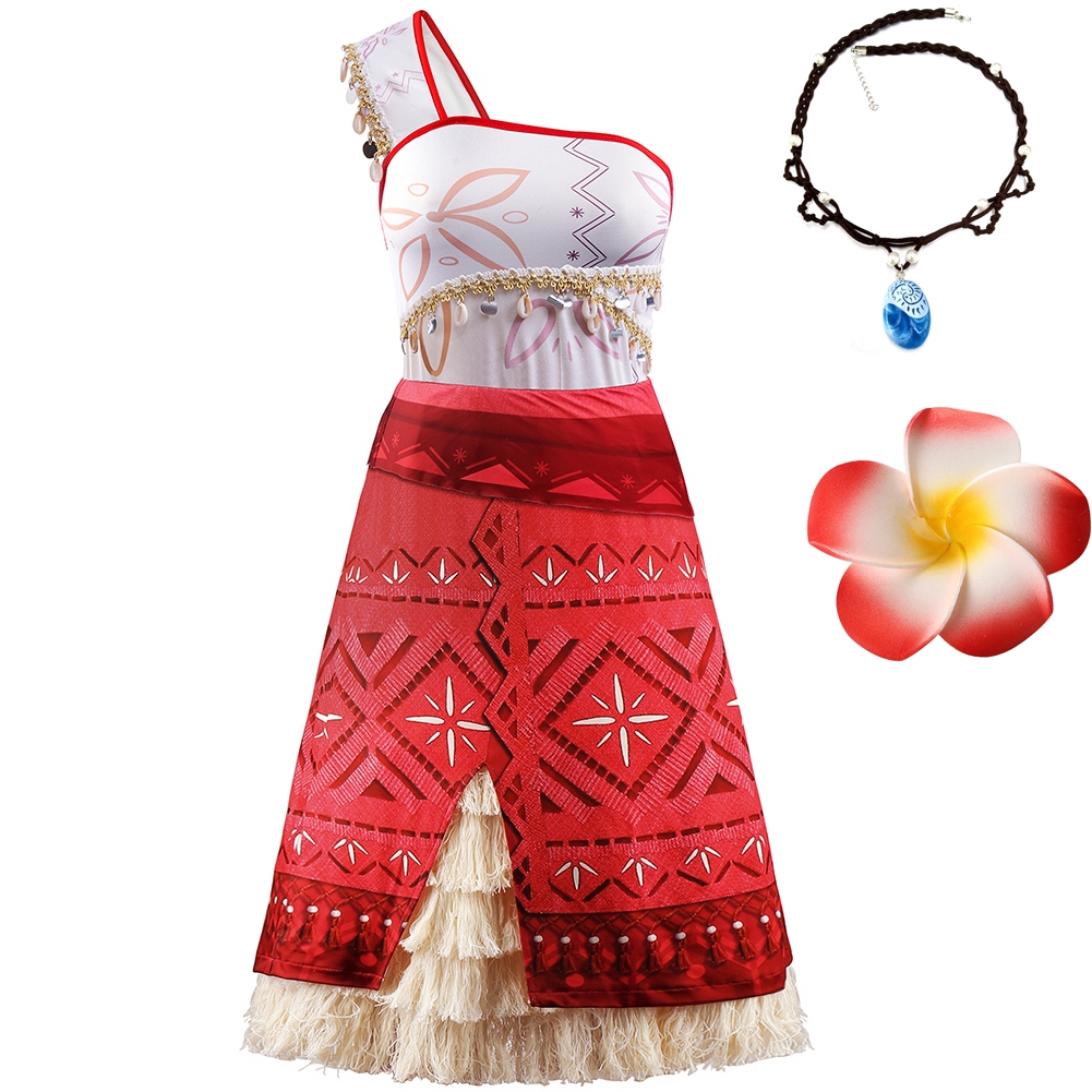 Moana costumed stage costume Moana 2 (Moana) adult halter dress in the ...