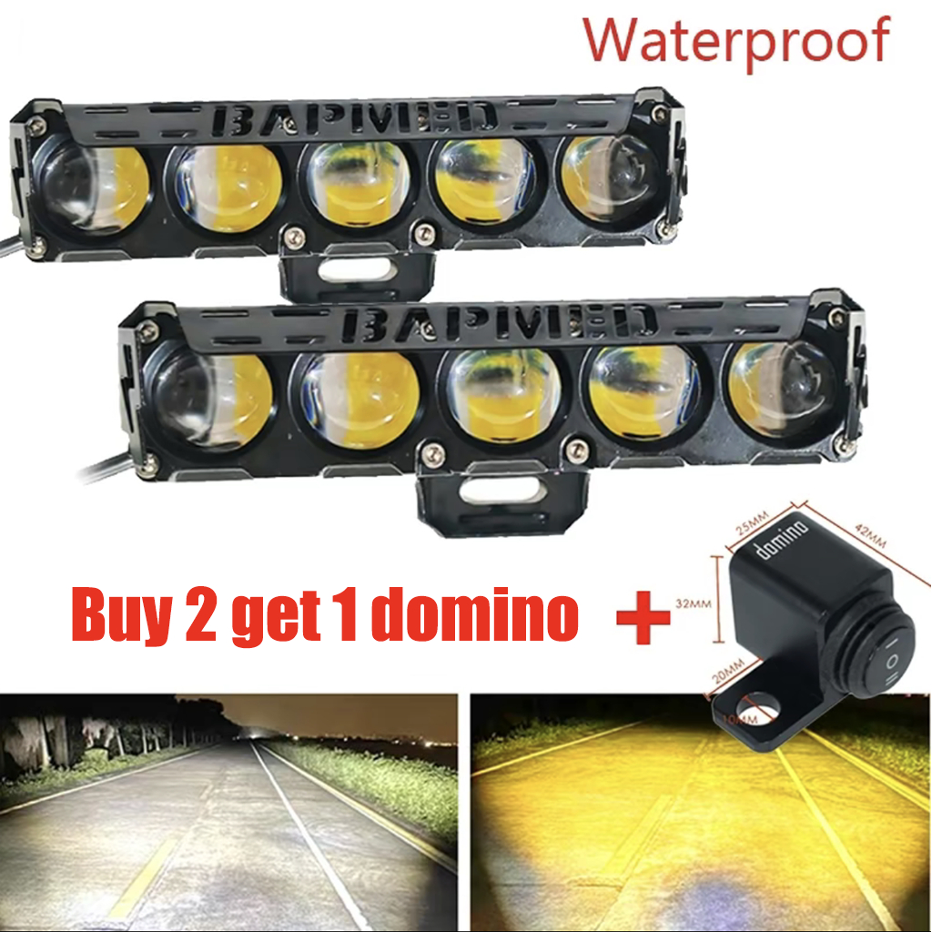 【BUY 2 GET 1 Switch】2PCS 100W Super Bright Mini Driving Light Set ...
