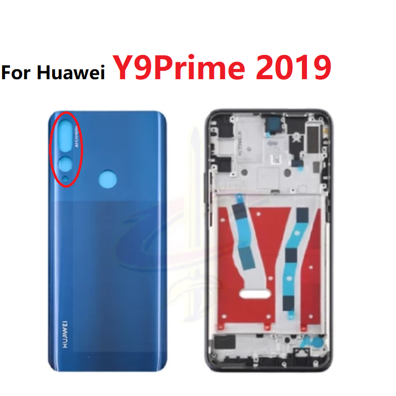Back cover Middle frame for Huawei Y9 Prime 2019 front frame | Shopee ...