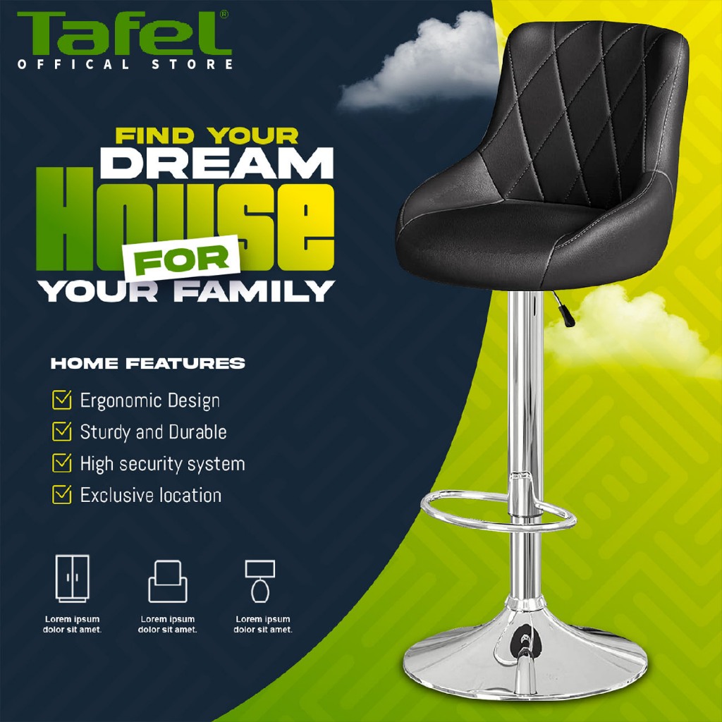 Bar counter high chair Lift Adjustable lazy high chair for counter top ...