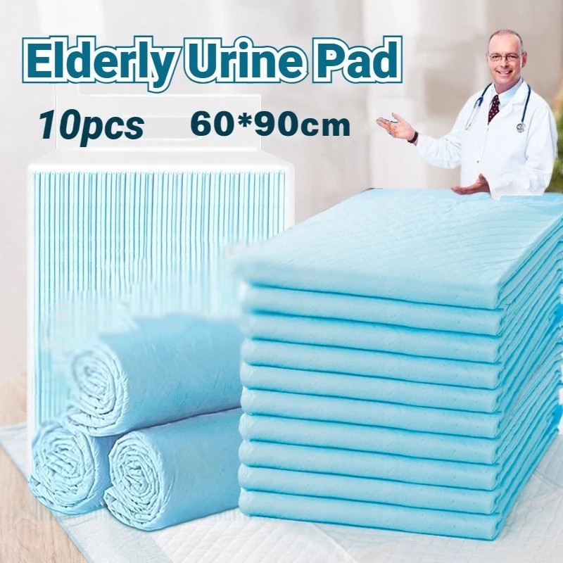 10 Pack Adult Care Pad Disposable Urine Pad Elderly Urinary ...