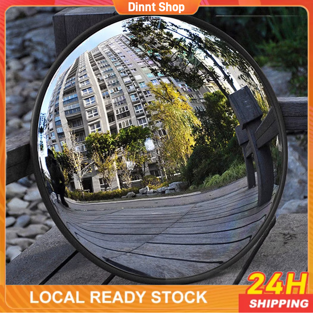 30CM outdoor and indoor traffic road wide-angle mirror, concave-convex ...