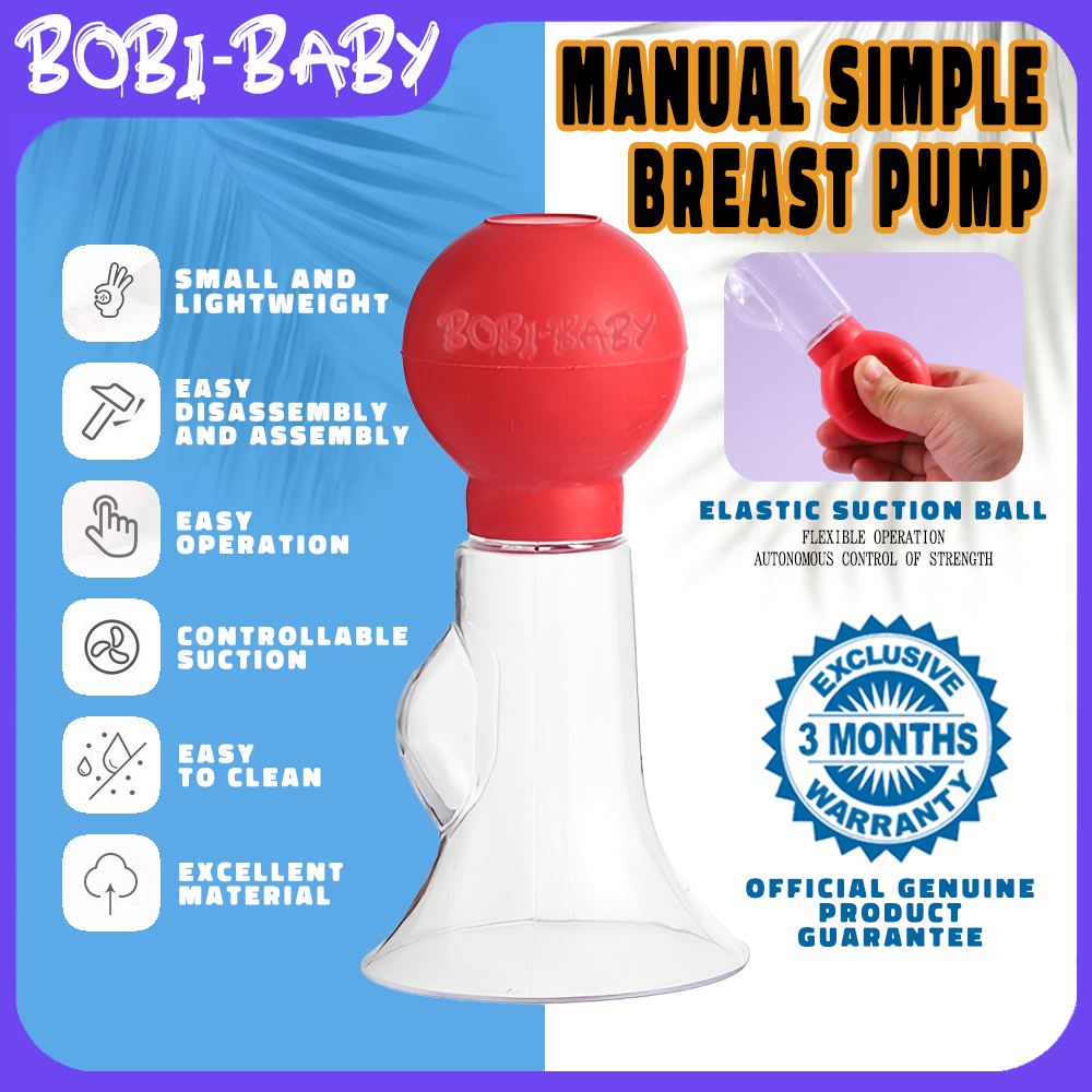 Simple Manual Silicone Ball Breast Pump, Silent and Portable ...