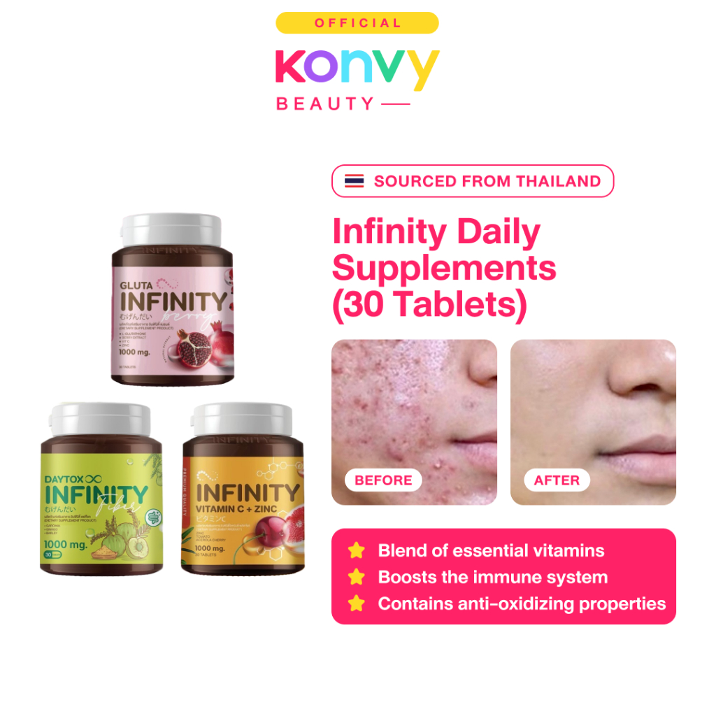 Infinity Daily Supplements (30 Tablets) | Shopee Philippines