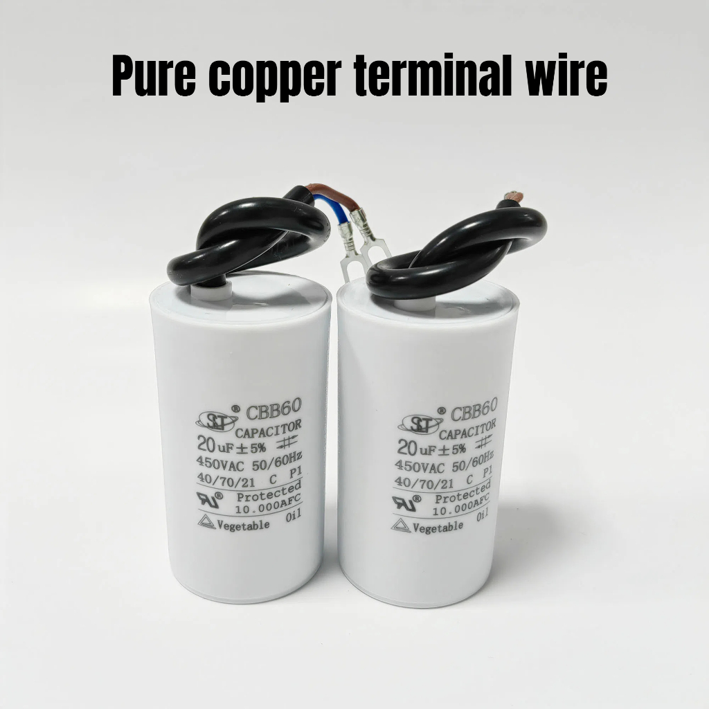 Cbb60 Water Pump Motor Running Capacitor 4UF-100UF 450VAC | Shopee ...