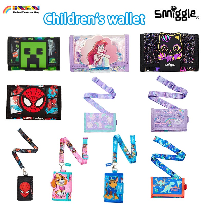 Smiggle wallet foldable for both male and female primary and secondary ...