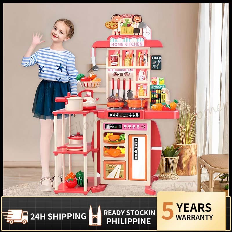 Real Steam Mini Kitchen Toy Set - Safe, Fun, and Educational Cooking ...