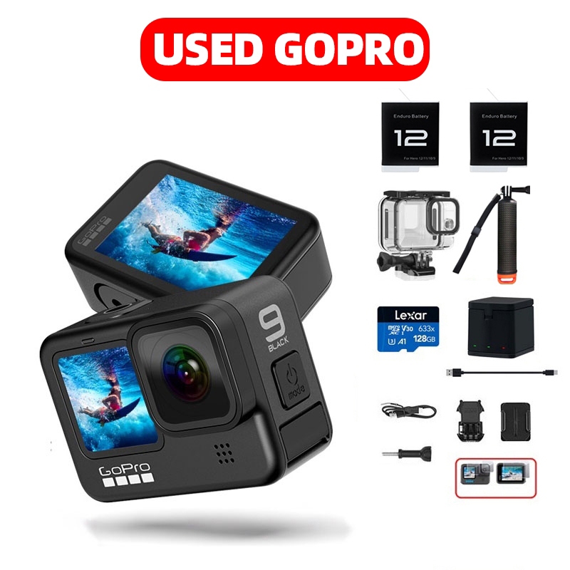 GoPro HERO 9 Black Action Gopro Camera 5K Videos 20MP Photos Sport ...