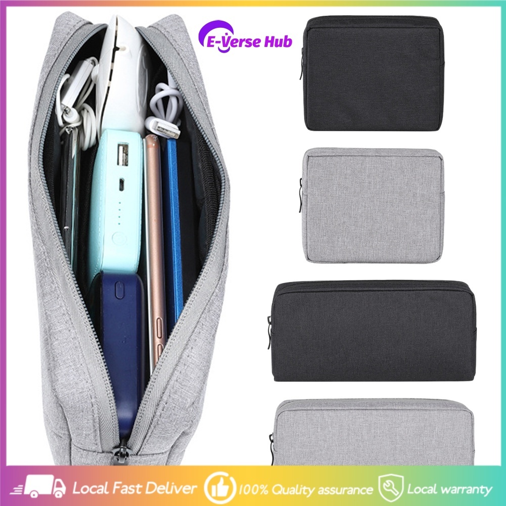 Portable Travel Electronic Bag Cable Pouch Organizer Digital Gadgets ...