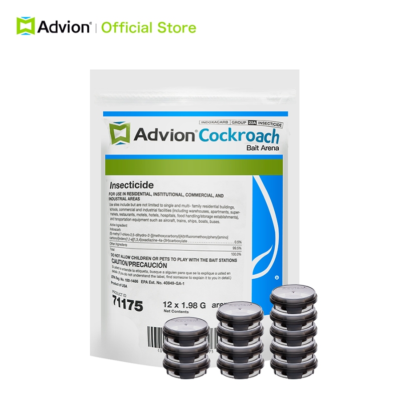 Syngenta Advion - Advion Cockroach Bait Station, 12 Count，Can be placed ...