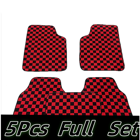 Carpet Kereta 5PCS Full Set Universal Karpet Dadu Car Floor Mat Anti ...