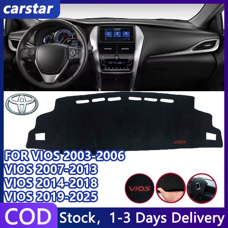 Toyota Vios 2003-2023 Dashboard Cover Dash Board Cover High Quality ...
