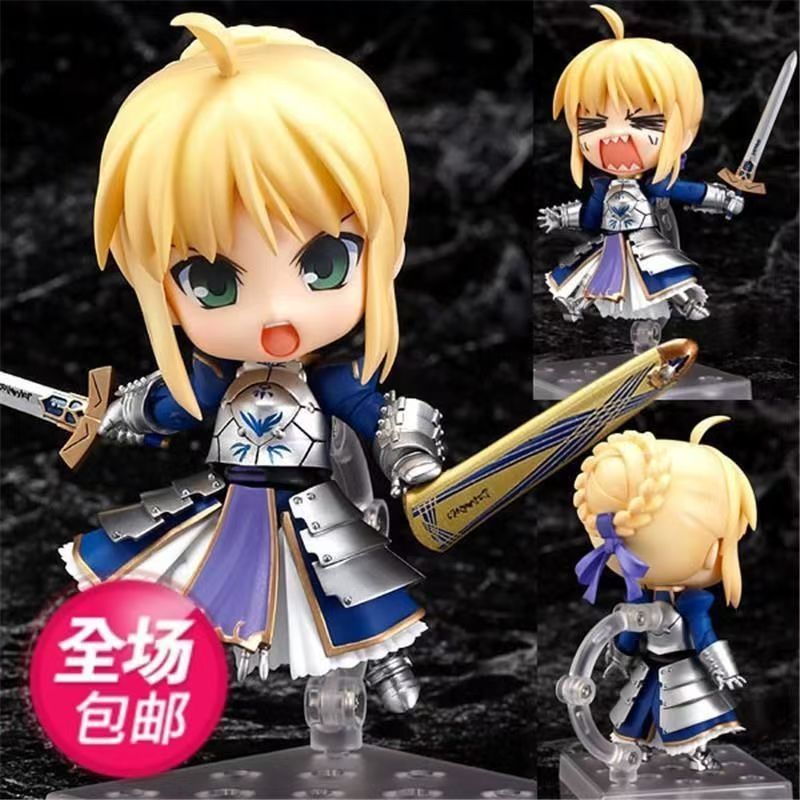 [Changeable Face] FATE FATE Night Nendoroid Doll 121saber Anime Model ...