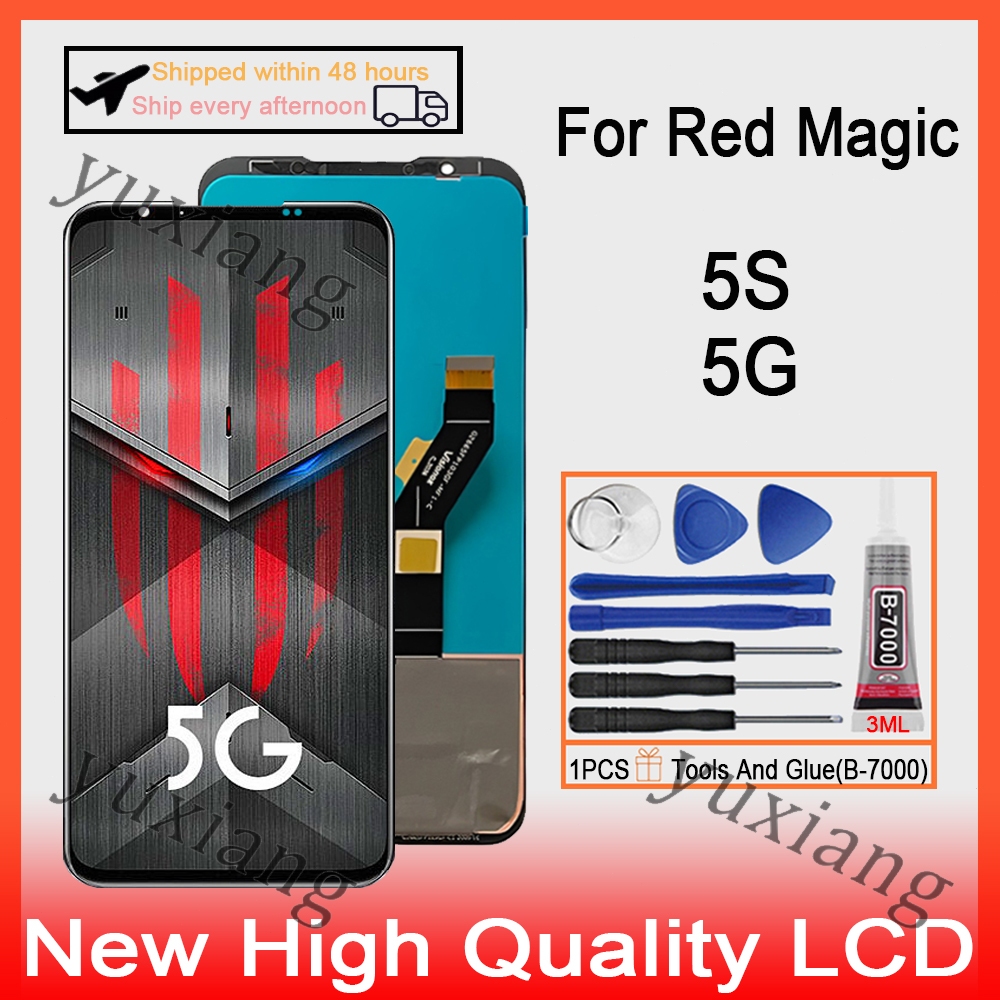 Original AMOLED TFT Red Magic 5s 5G LCD Display Touch Screen ...