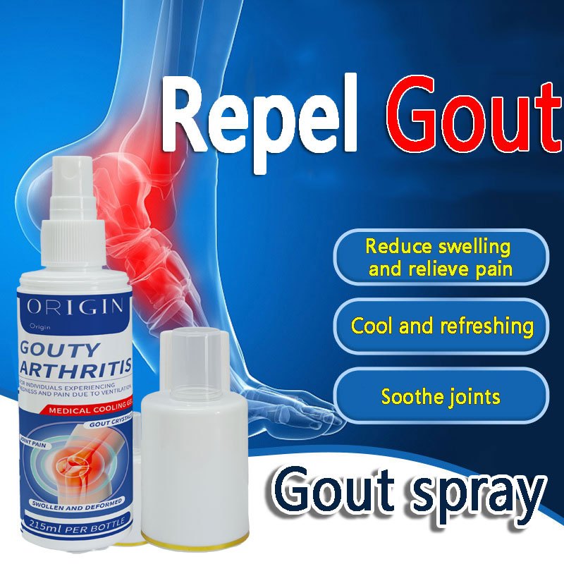 ⚡Buy 1 Free 1⚡ 215ML Gout spray cream gout causes joint knee pain toe ...