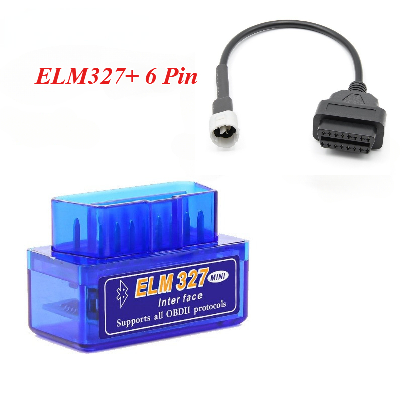 ELM327 V2.1 Bluetooth OBD2 Diagnostic Scanner Yamaha Motorbike ...