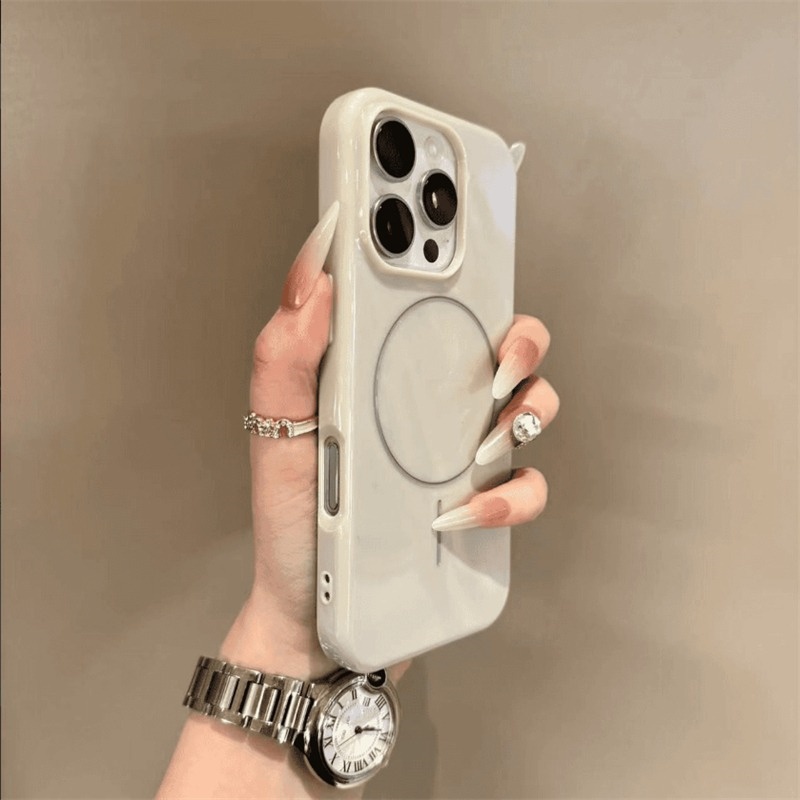 Soft Magnetic Glossy Phone case compatible for iPhone11 11promax 12 ...