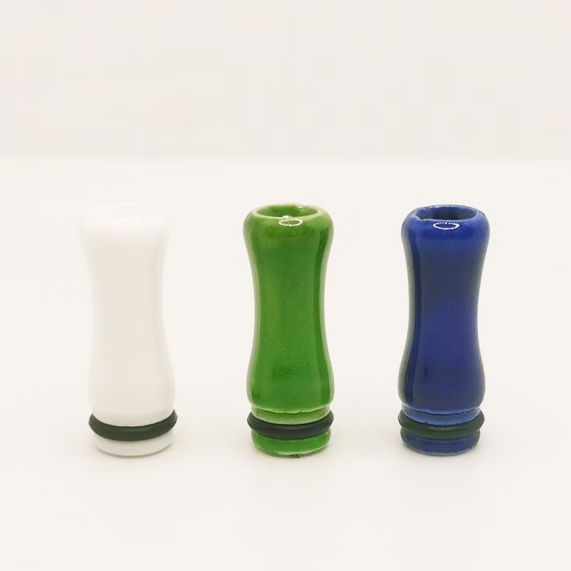 25mm Authentic Ceramics 510 Drip Tip 510 for RBA/ RTA Drip Nozzle For ...