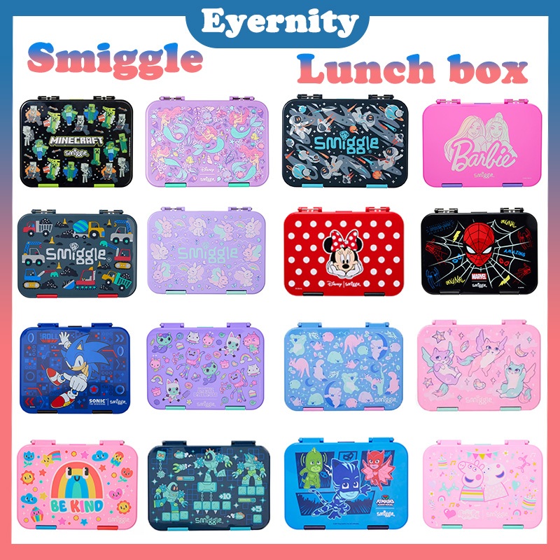 【Manila Ship】Smiggle Minecraft Student Happy Bento Lunchbox BPA Free ...