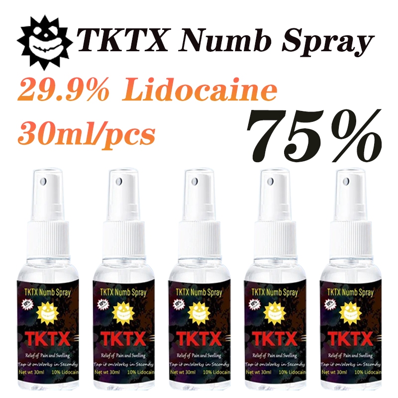 1/3pcs Topical Anesthesia Lidocain TKTX Spray TKTX Tattoo Numb Gel ...