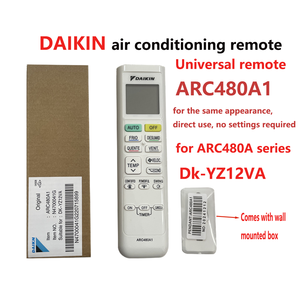 Genuine Remote Control DAIKIN Air Conditioner Remote Control Split Air ...