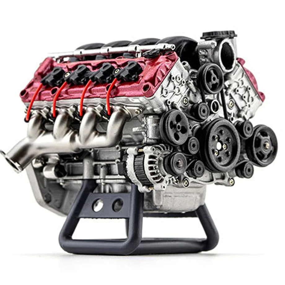 RC Simulation Supercharging MAD V8 Engine Internal Combustion Model ...