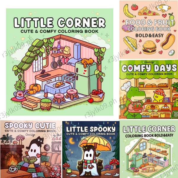 Available Little Corner: Coloring Book for Adults and Teens Super Cute ...
