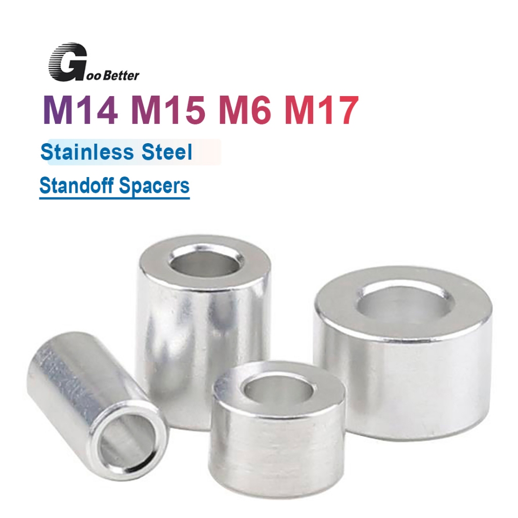 Stainless Steel Washer Spacer Standoff Bearing Bush M14 M15 M16 M17 ...