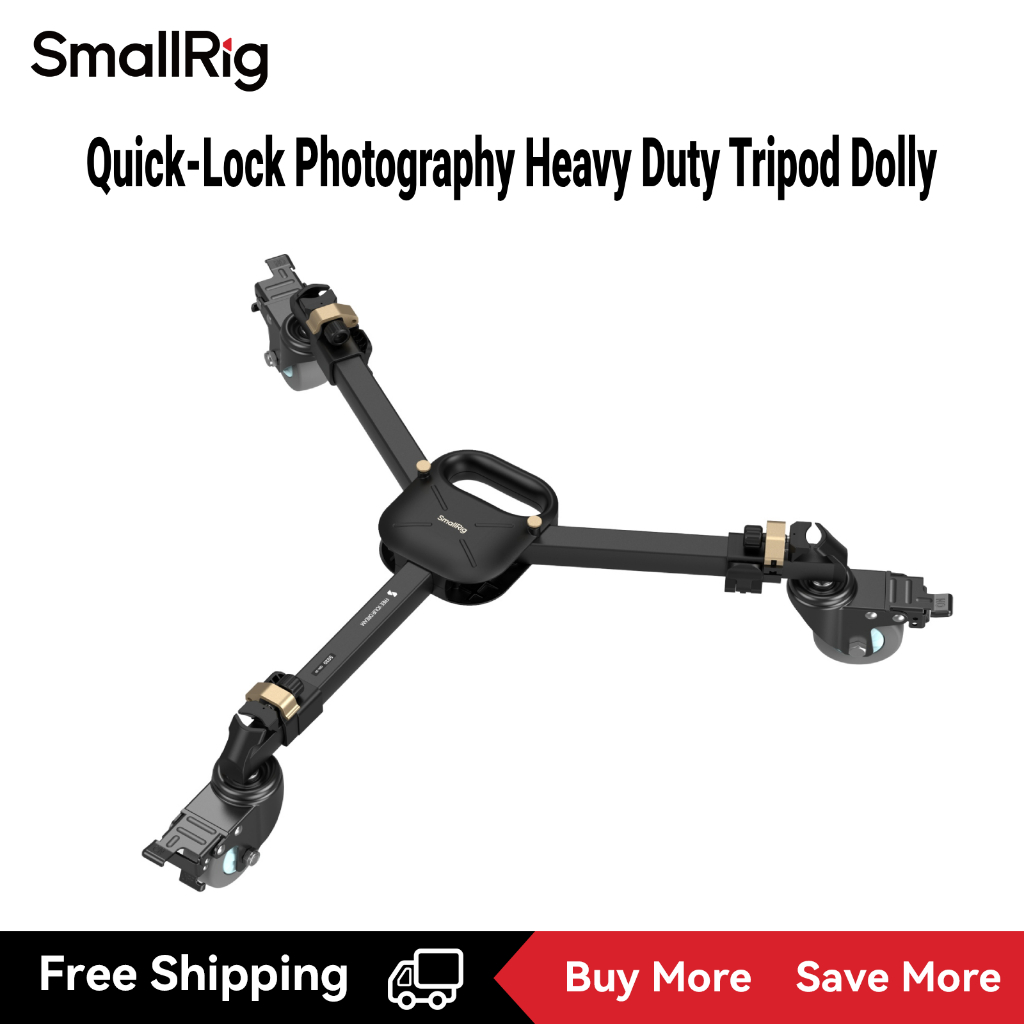 SmallRig Quick-Lock Photography Heavy Duty Tripod Dolly #5020 | Shopee ...