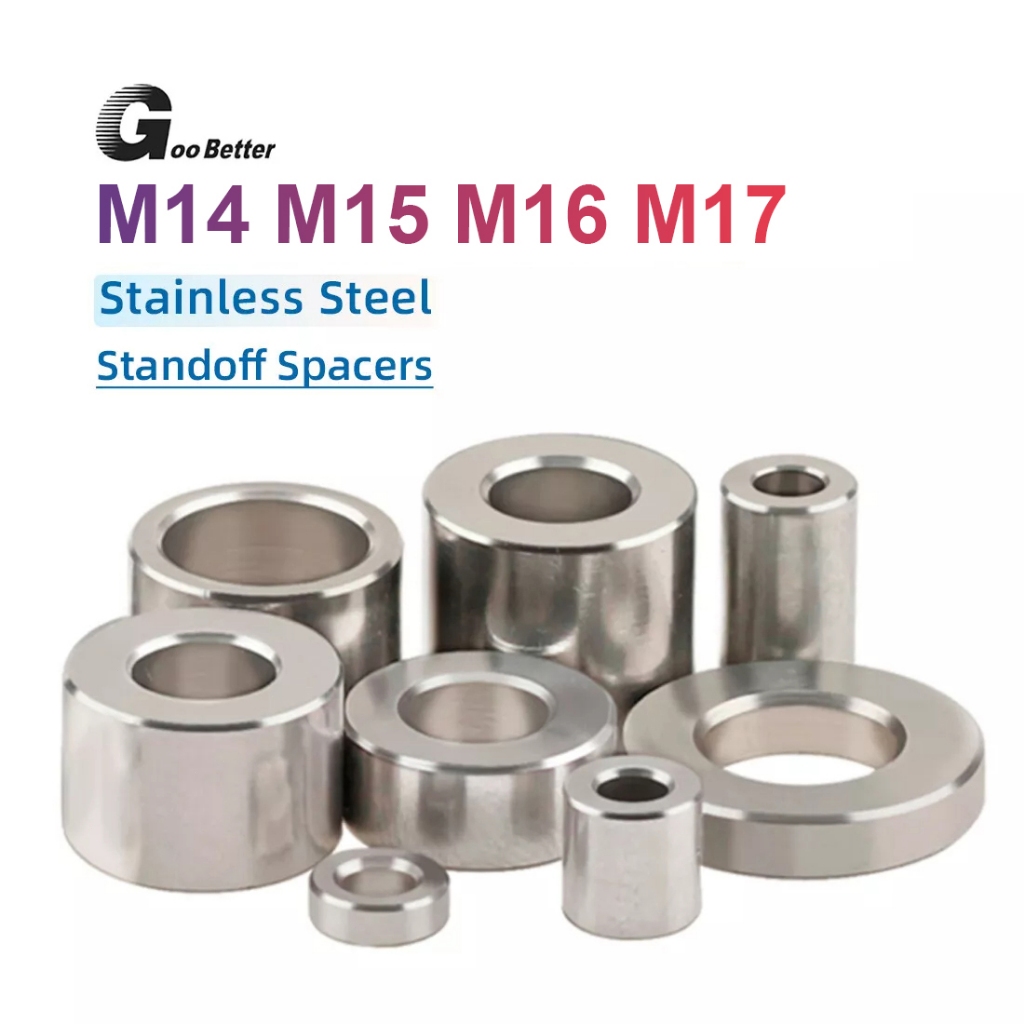 Stainless Steel Spacer - Standoff Collar Stand Off Spacers Bush M14 M15 ...